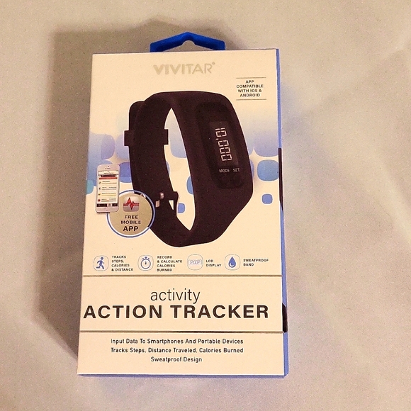 Vivitar | Wearables | Nwt Activity Action Tracker | Poshmark